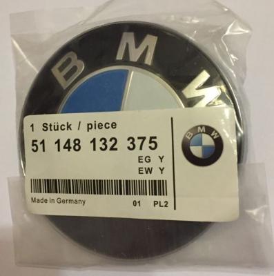 BMW 82mm REPLACEMENT BONNET HOOD BADGE EMBLEM for 1 3 5 7 Z3 Z4 X3 ...