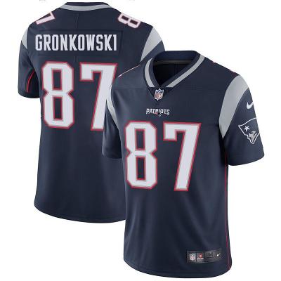 50.4% Off on Men's Patriots 87 Rob Gronkowski navy Stitched Limited ...