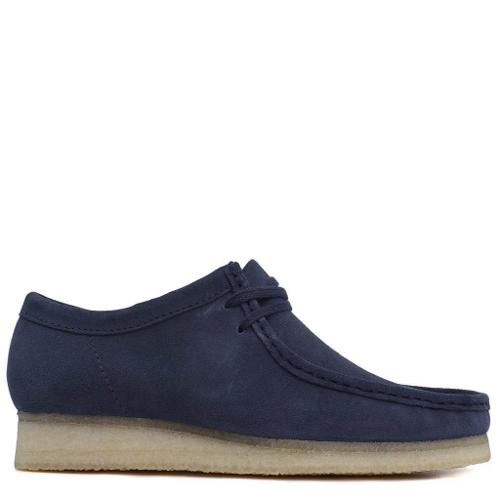 Clarks Originals Wallabee Men's Deep Blue Suede 26140975: TrueGether.com