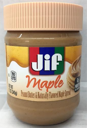 2% Off on JIF Maple Flavored Peanut Butter Spread 12 oz : TrueGether.com