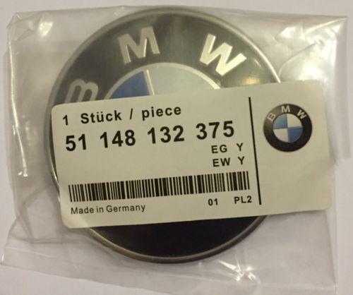 74mm BMW REPLACEMENT HOOD TRUNK BONNET BADGE EMBLEM E46 E60 E61 E81 E90 ...
